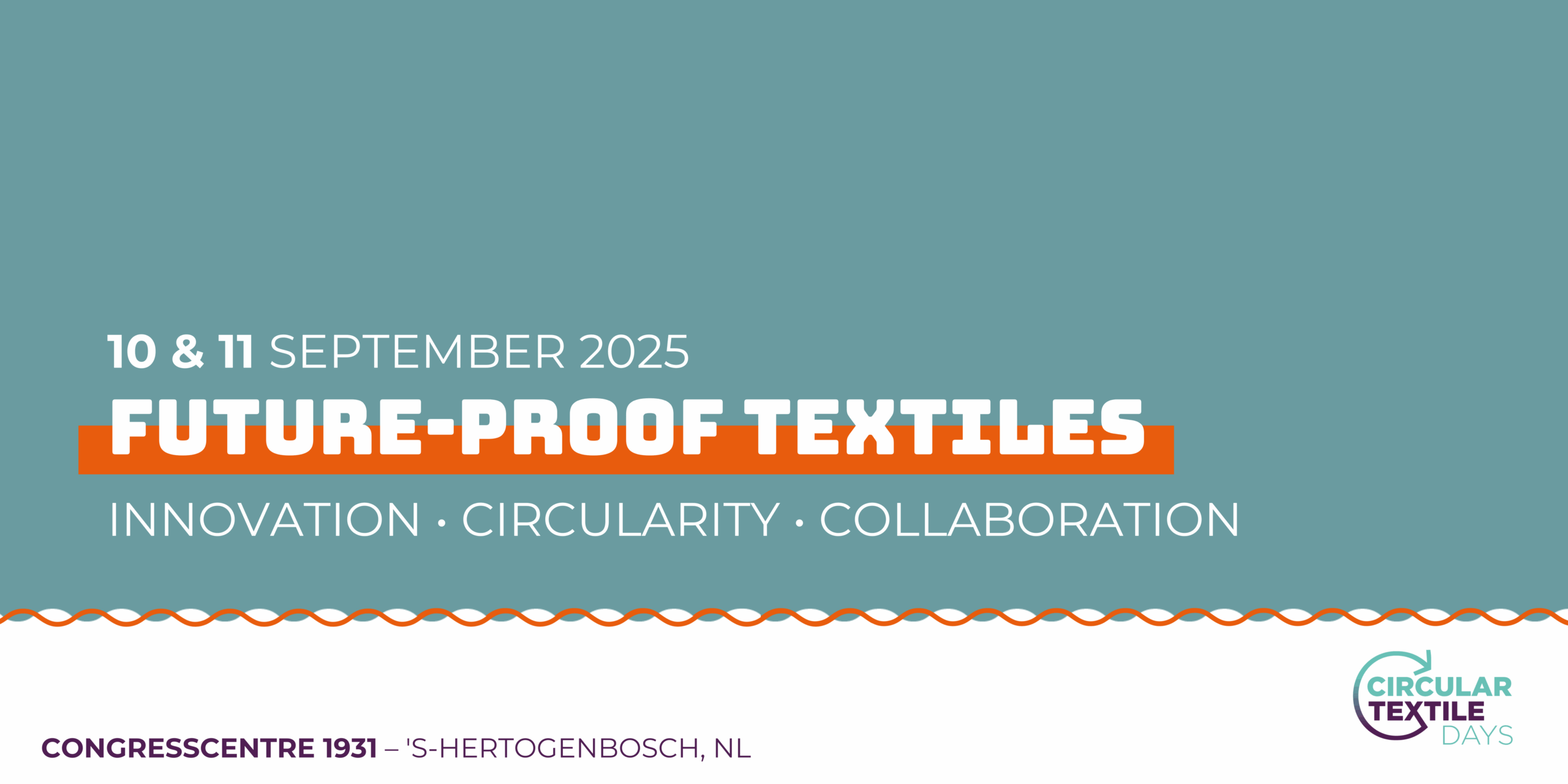 Modint Logistiek @ Circular Textile Days op 10 en 11 september - Modint Logistiek
